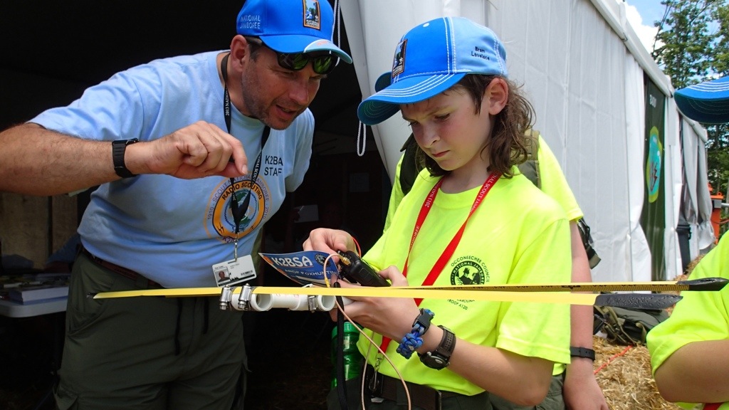 At the K2BSA tent, I go fox hunting with Scouts from N.C. - Aaron On ...