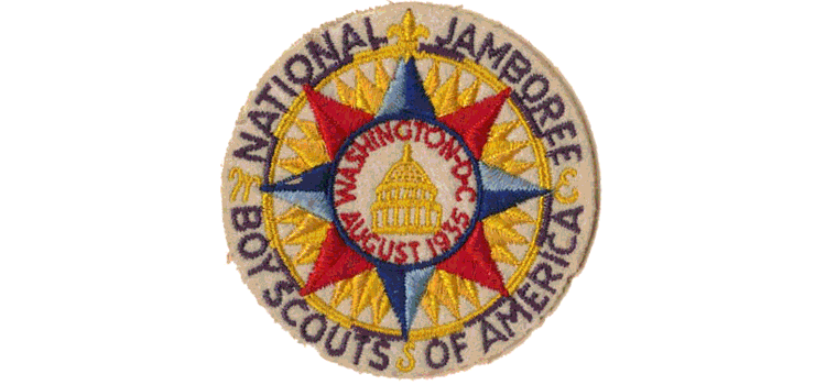 Every national Scout jamboree logo, from 1935 to 2017
