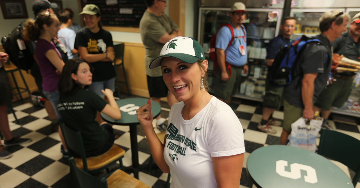 MSU Dairy Store keeps NOAC 2015 cool