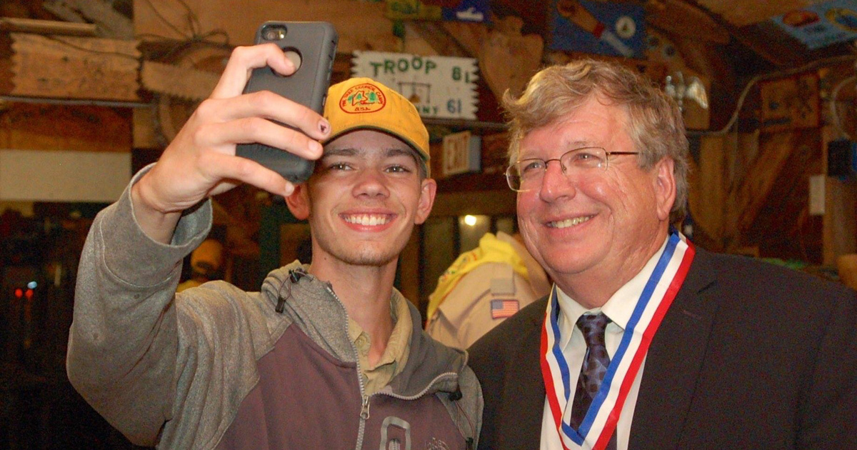 Eagle Scout Eric Fossum invented camera sensor inside the latest ...