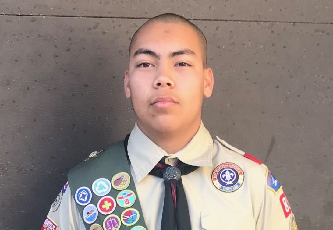 Scout teams up with sister, friends to swim 25.1 miles for charity