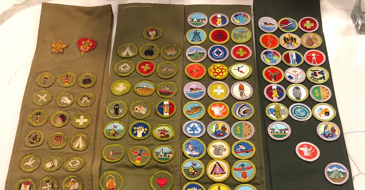 Common thread: Fourth-generation Eagle Scout's story told through sashes