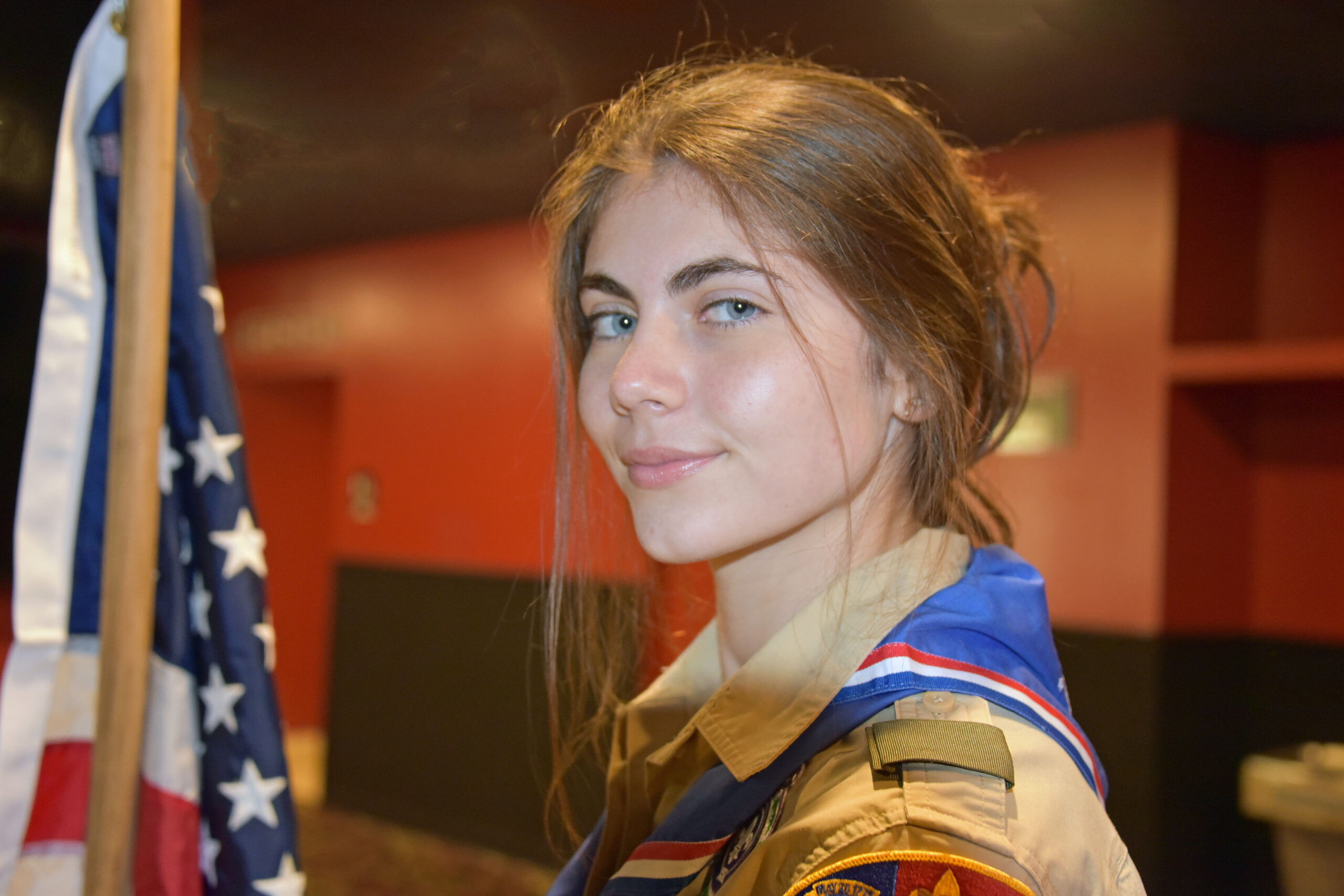 Eagle Scout shares why she continues to serve Scouting both at home and ...