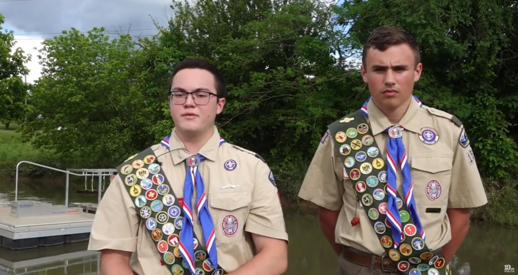 Lifelong friends make community safer with Eagle Scout project, plus ...
