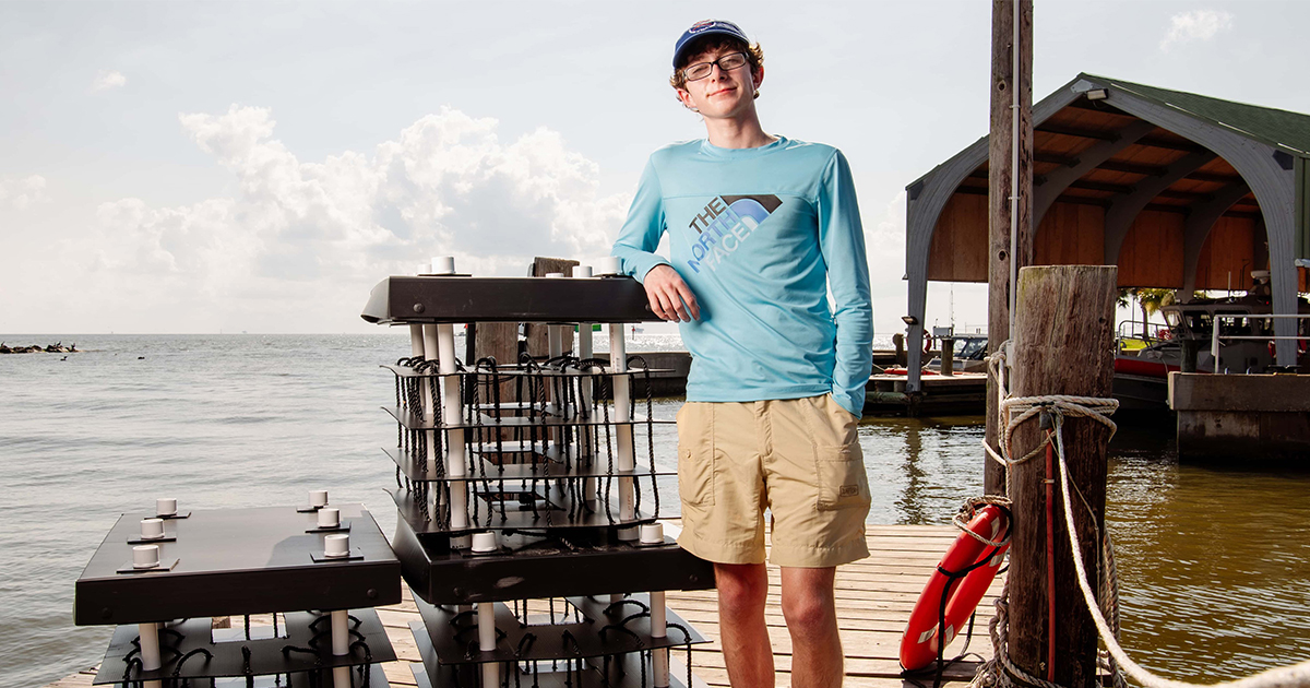 2024 Eagle Scout Project of the Year: He built 150 artificial reefs to clean water, attract sea ...