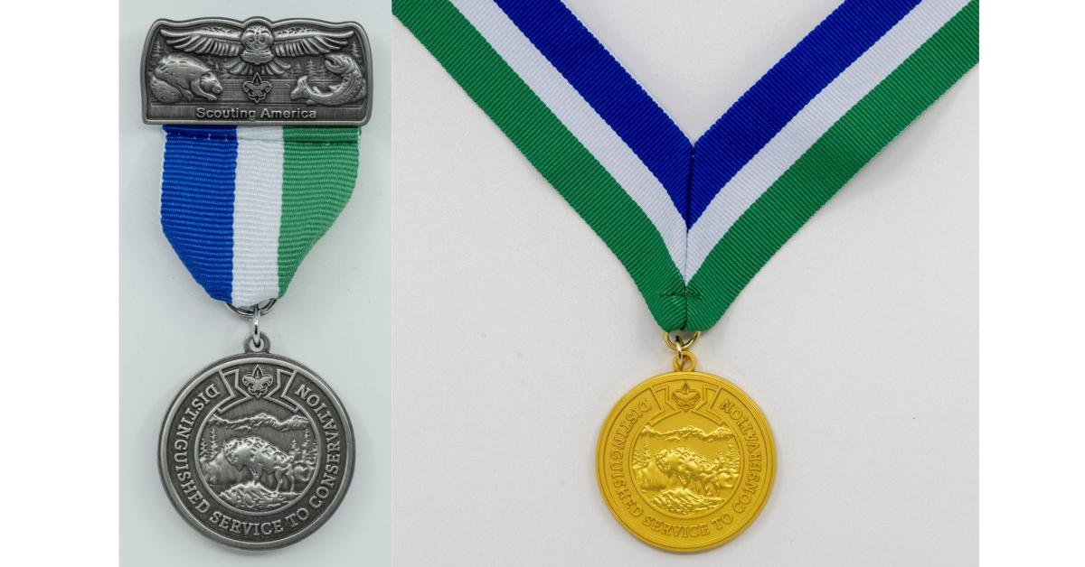 Scouting America unveils new medals for Distinguished Conservation ...