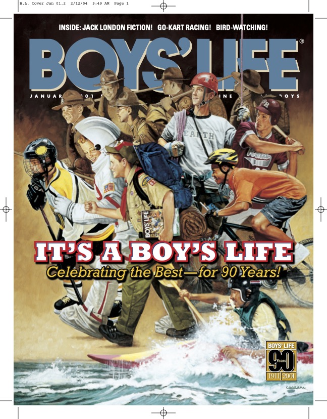 Joseph Csatari, the creator of so many iconic Scouting pieces of art ...